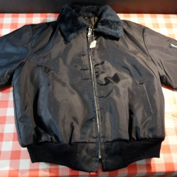 Jackets & Coats | New 225 Military Unisex Xlg Blue Flight Aviator ...